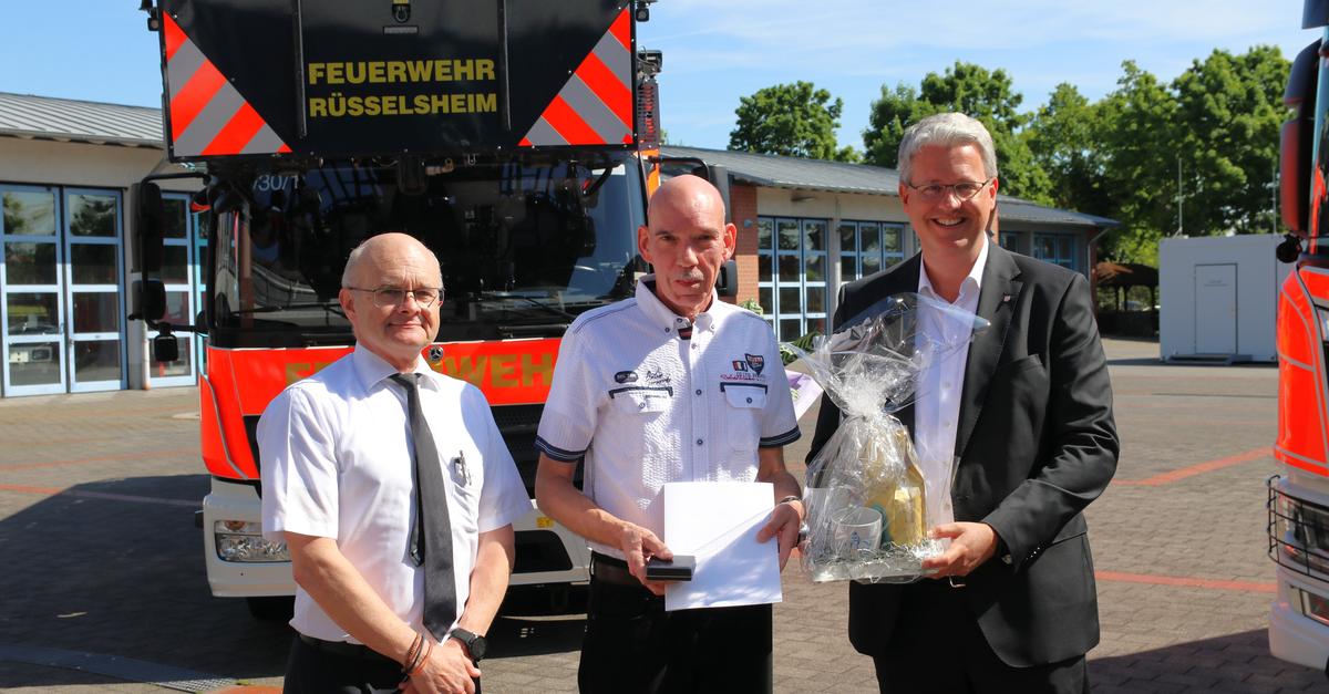 Hauptbrandmeister verabschiedet sich nach fast 37 Jahren