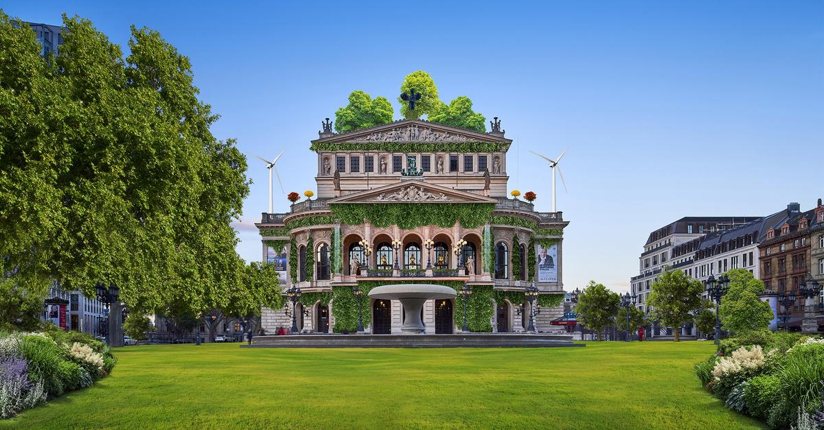 Wie die Alte Oper in Frankfurt grün werden könnte