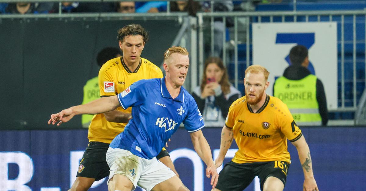 Isac Lidberg und Fraser Hornby sichern SV Darmstadt 98 Sieg gegen Dynamo Dresden