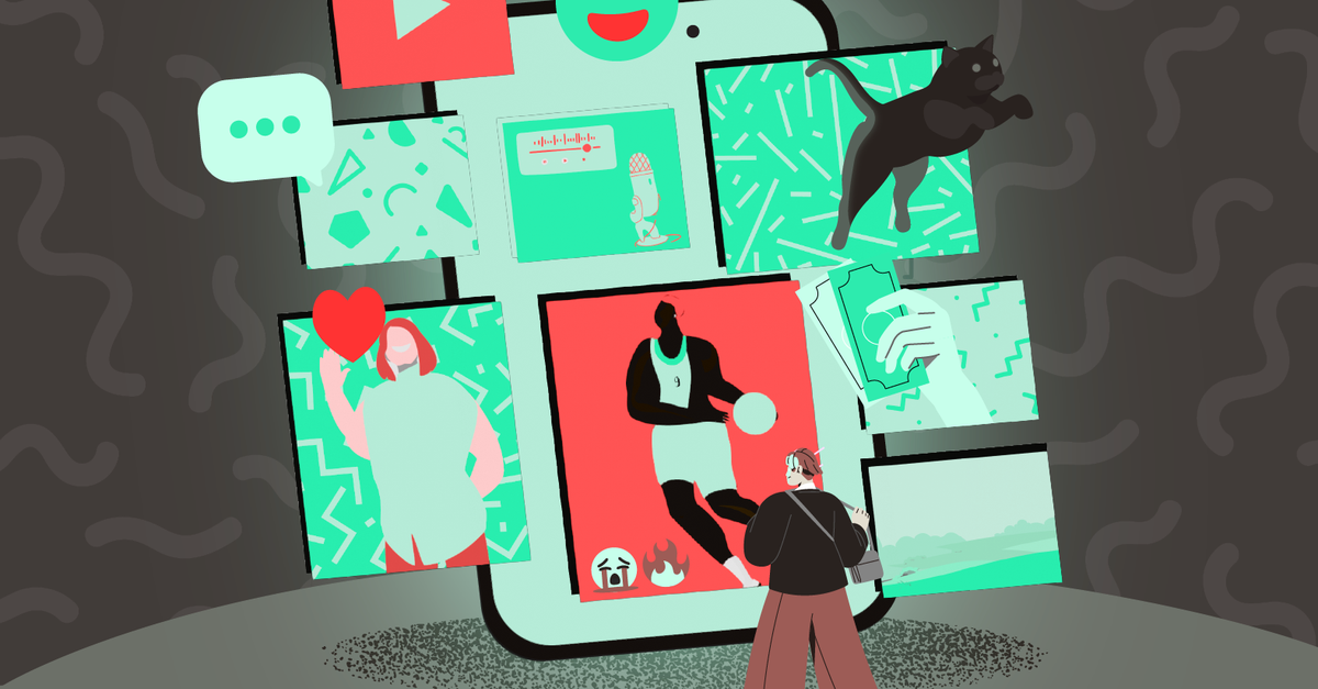 Sludge Content auf TikTok: Die ultimative Reizüberflutung?