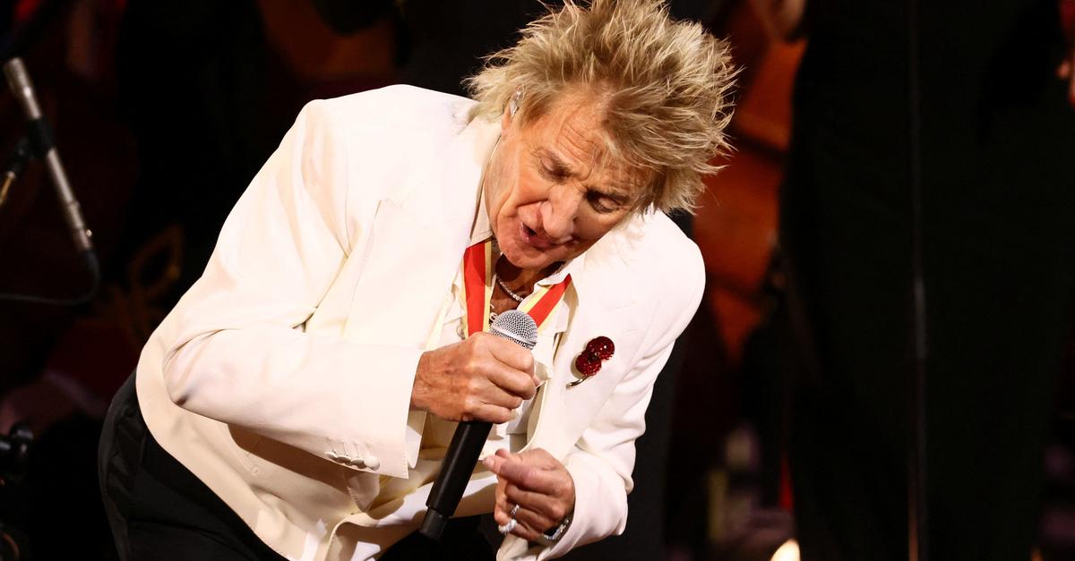 Rod Stewart macht sofort Party in Mannheim