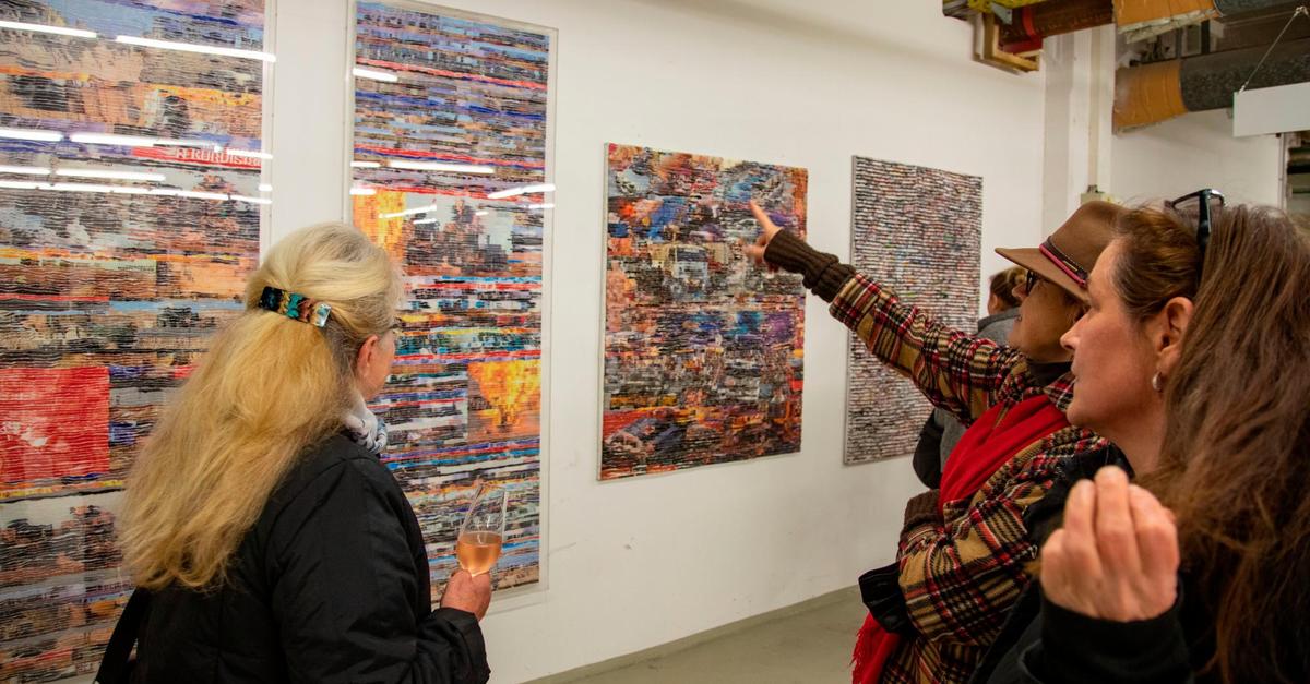 Inge Besgen stellt im Rüsselsheimer Opel-Altwerk aus