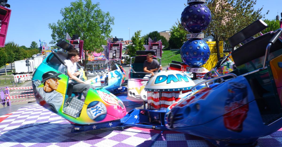 Hitze bremst Rüsselsheimer Kerb spürbar aus