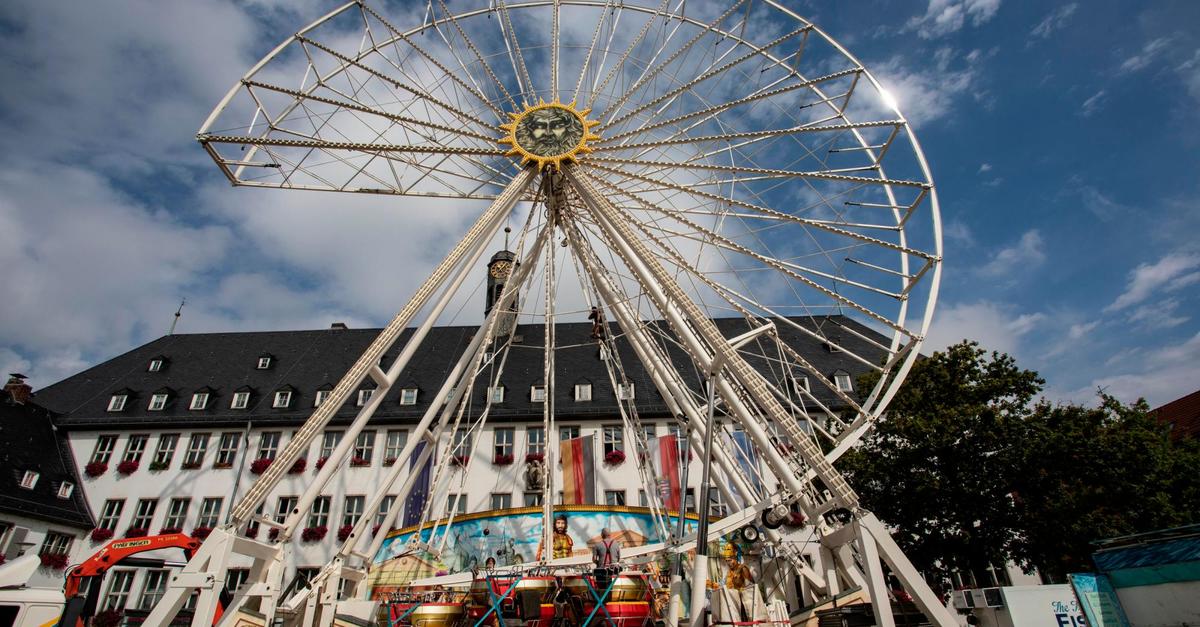 Ein "echter Hingucker" für die Rüsselsheimer Kerb