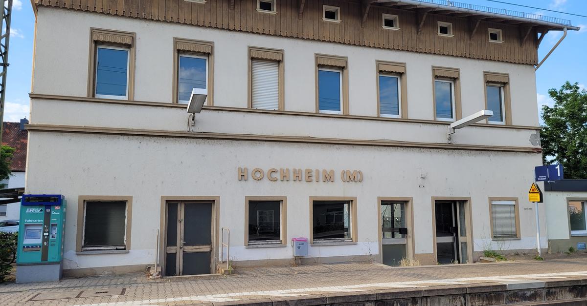 Bauarbeiten starten bald: Bahnhof Hochheim wird barrierefrei