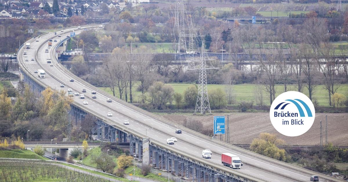 Vorlandbrücke Hochheim: Attraktive Verbindung nach Südhessen